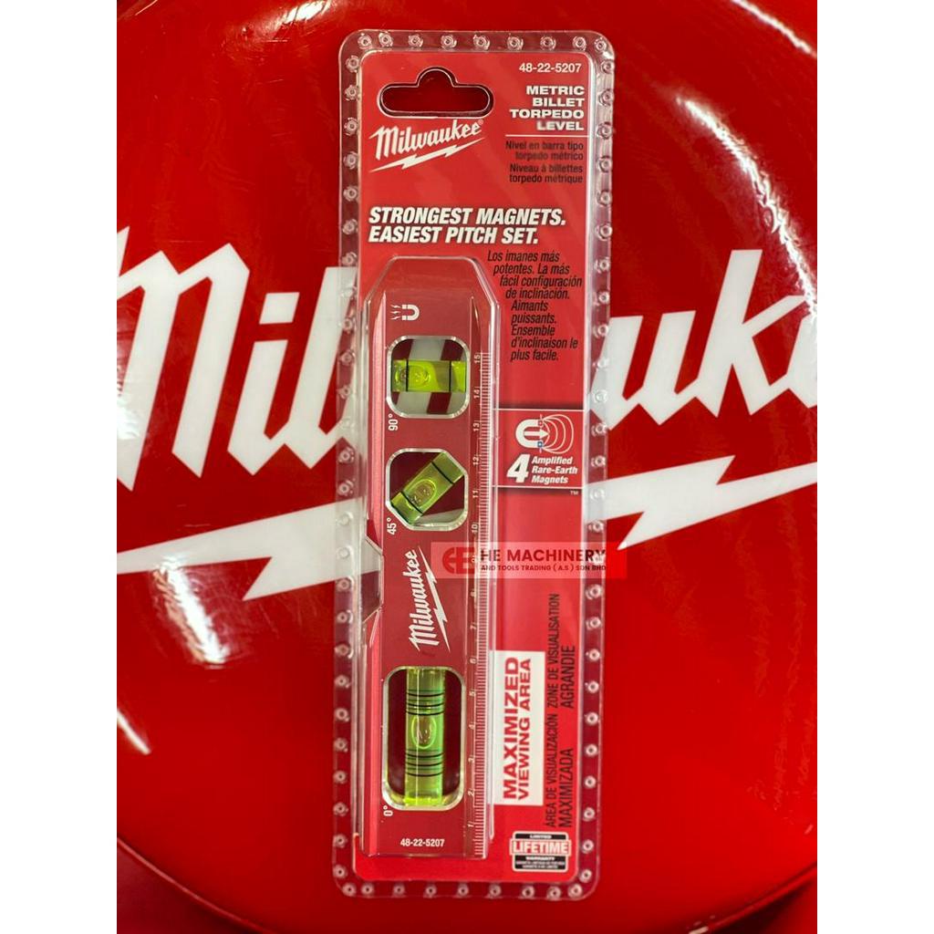 MILWAUKEE METRIC COMPACT BILLET TORPEDO LEVEL | Shopee Malaysia