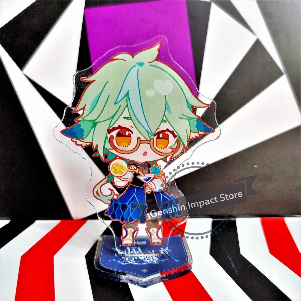 SUCROSE character standee model of Genshin Impact game restaurant model ...