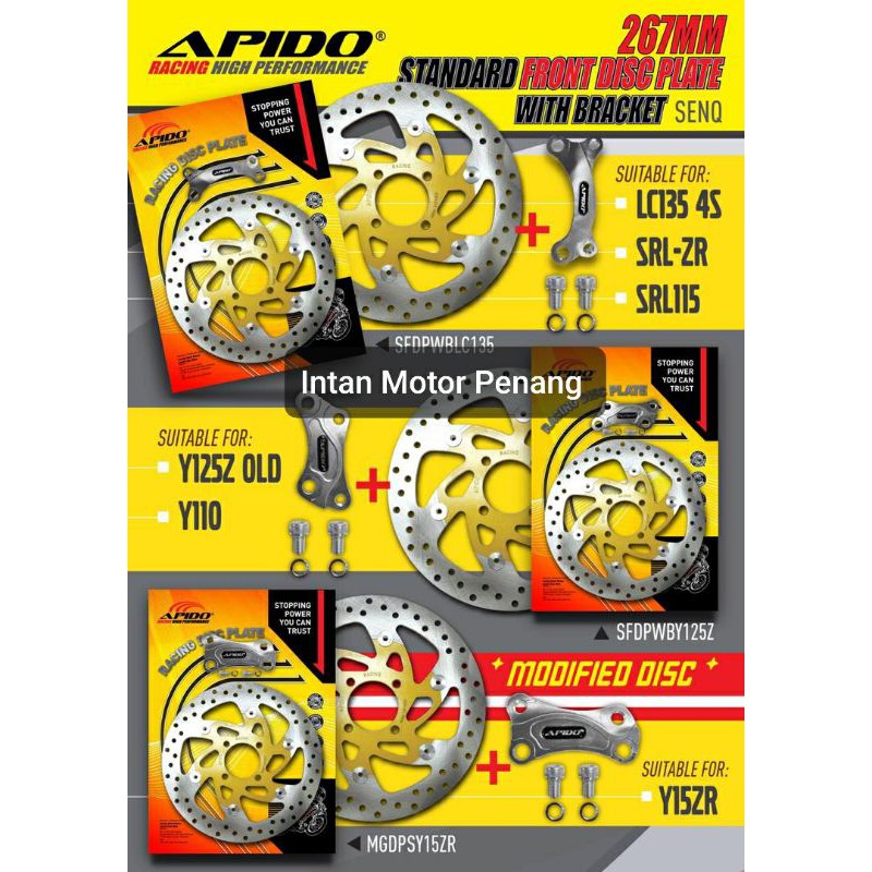 Samurai Disc Apido Racing | Shopee Malaysia