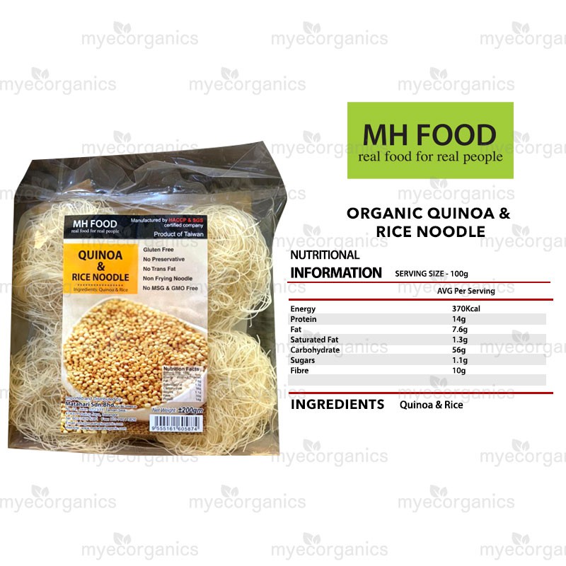 MH Food Assorted Rice Noodle (Millet/Quinoa, Buckwheat, Black Rice ...