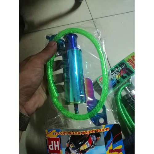 Titanium exhaust-shaped engine block vent pipe | Shopee Malaysia