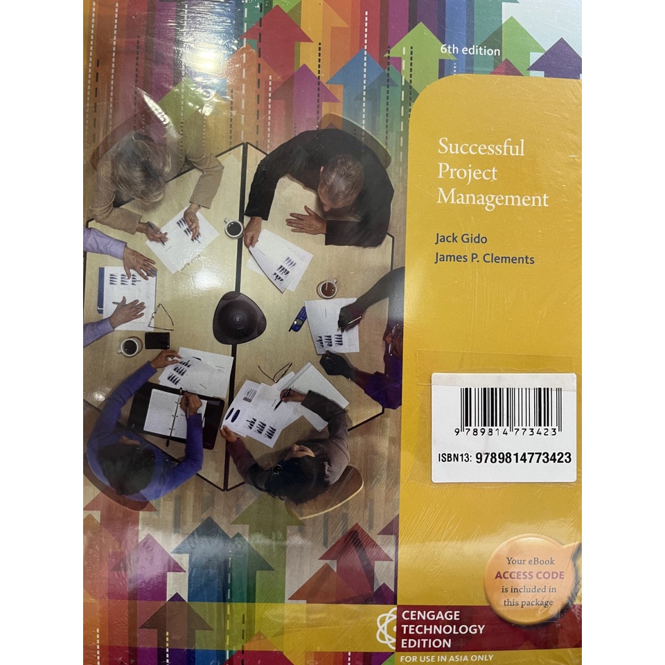 SUCCESSFUL PROJECT MANAGEMENT WITH SUPPLEMENT 6ED. BY GIDO (TEXTBOOK ...