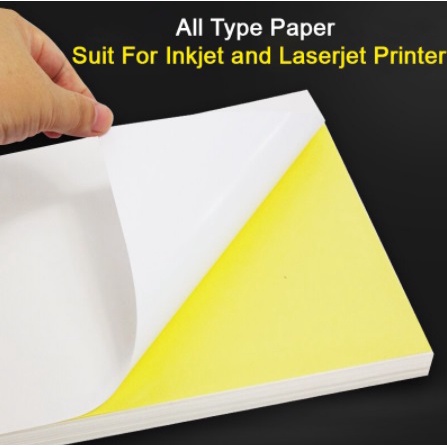 Gloss paper sticker for printing | Shopee Malaysia
