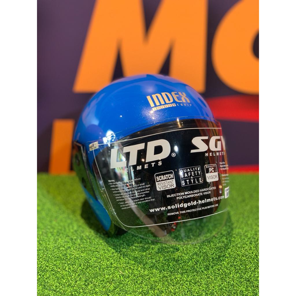 INDEX LTD HELMET WITH VISOR | Shopee Malaysia
