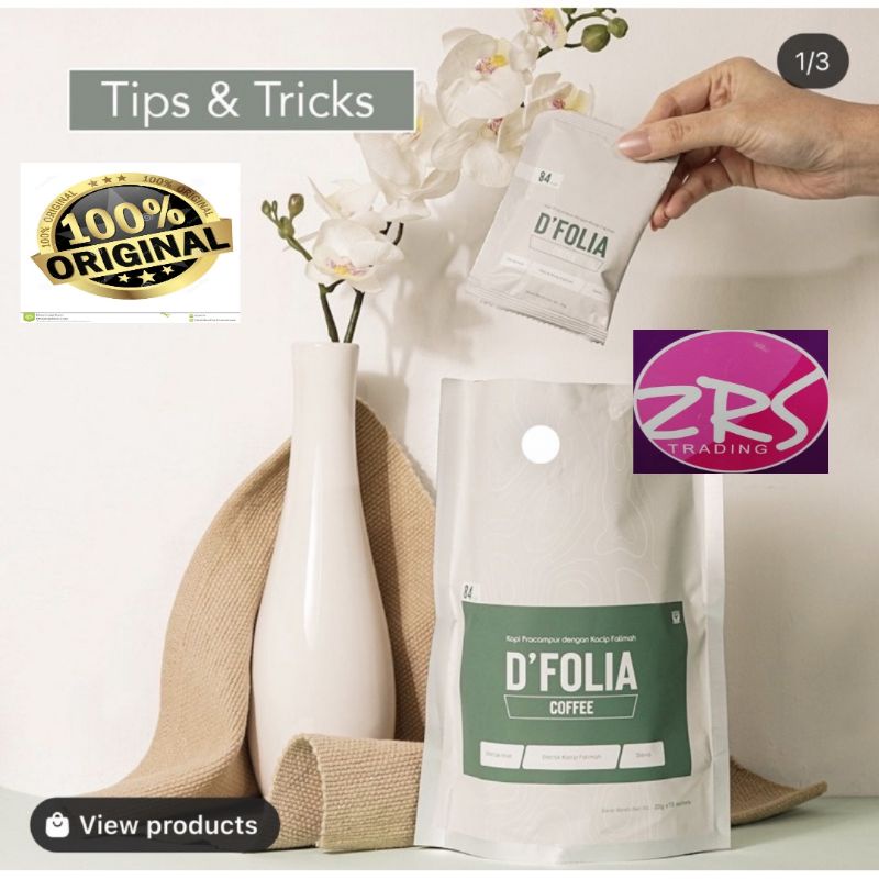 🔥 D'FOLIA COFFEE BY SENDAYU TINGGI 100%original🔥 | Shopee Malaysia