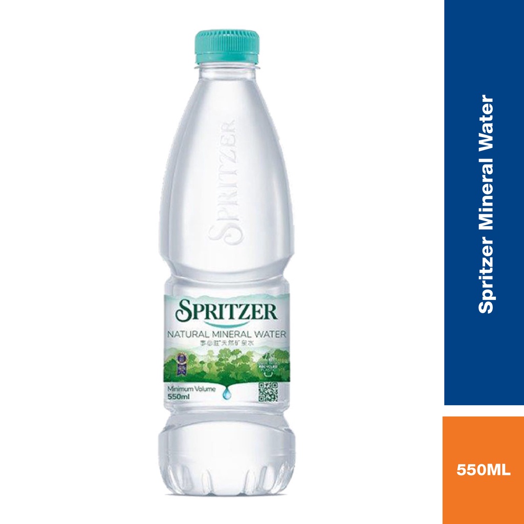 Spritzer Mineral Water (550ml) | Shopee Malaysia
