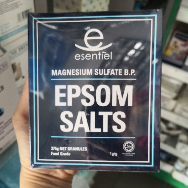 Esentiel Epsom (magnesium sulphate) salts 375g food grade | Shopee Malaysia