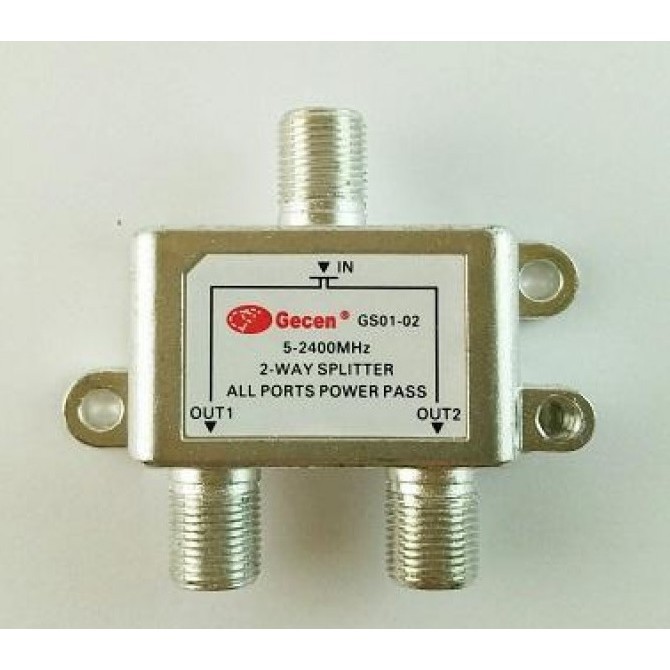 Splitter / Combiner CATV Antenna Ariel MATV TV 5-2400MHz | Shopee Malaysia