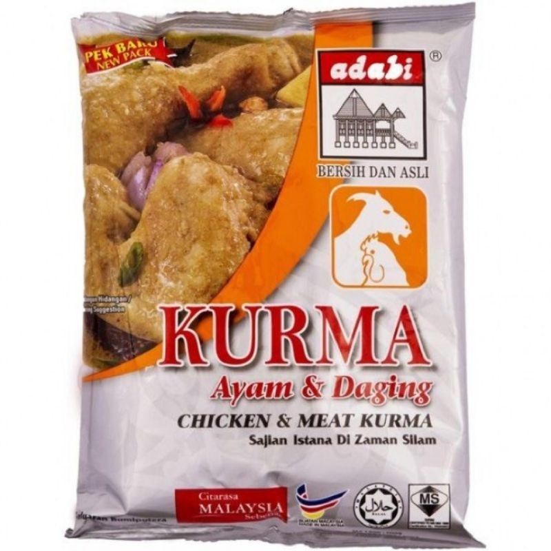 ADABI Rempah kari , kurma, Gulai, rendang, kurma & kerutuk | Shopee ...