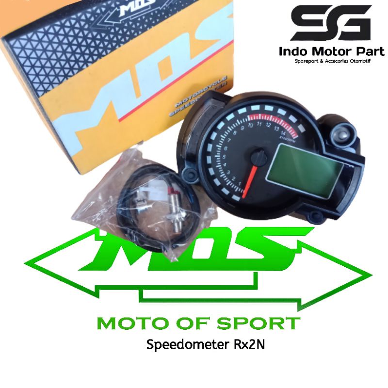 Spido SPEEDO SPEEDOMETER KOSO RX2N DIGITAL | Shopee Malaysia