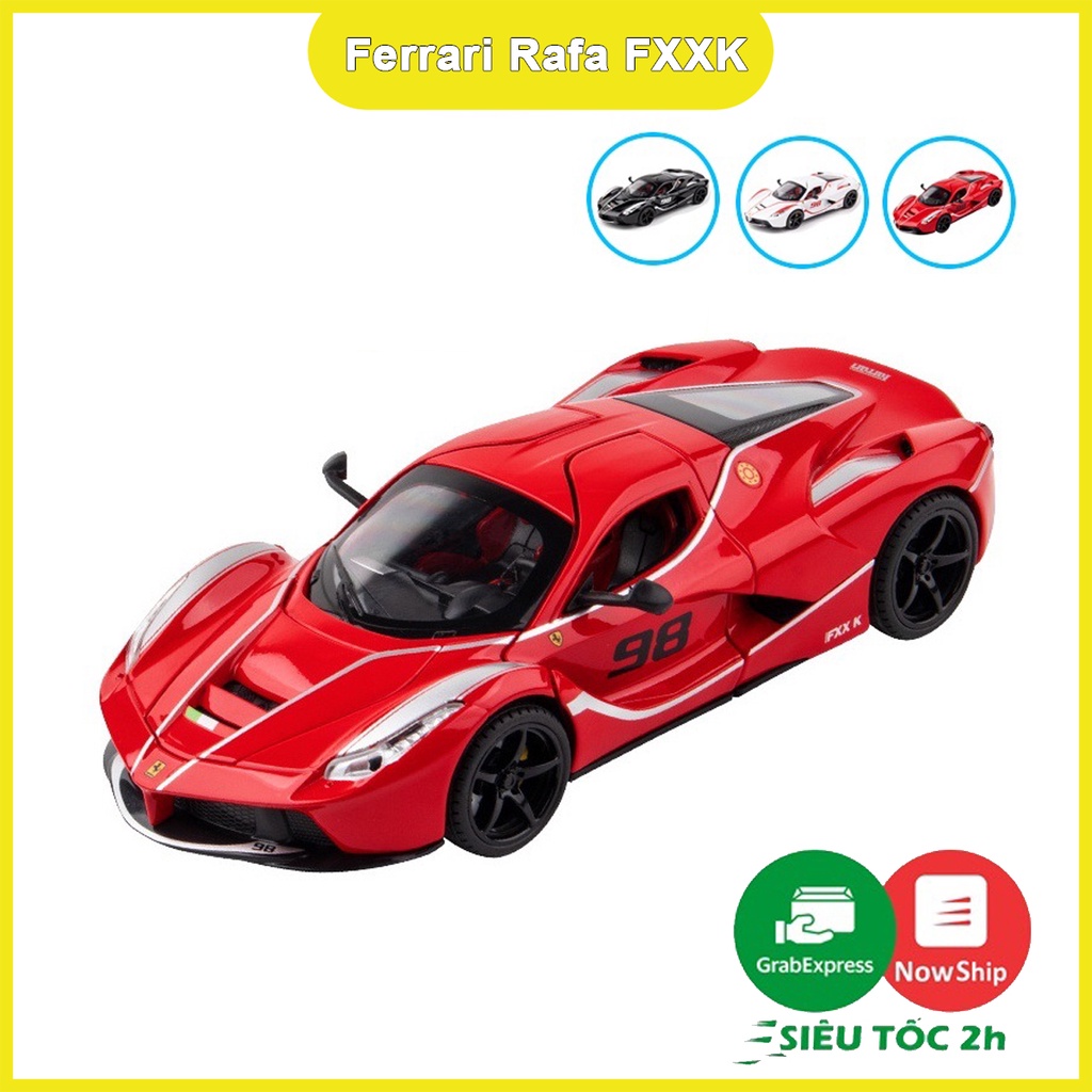 Ferrari Rafa Fxk Super Car Model Ratio 1:22 Powder Coated Alloy ...
