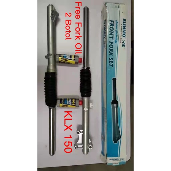 *Kawasaki KLX150 KLX 150 - Batang Fork Depan Set / Front Fork set (Free Fork Oil x2) | Shopee ...