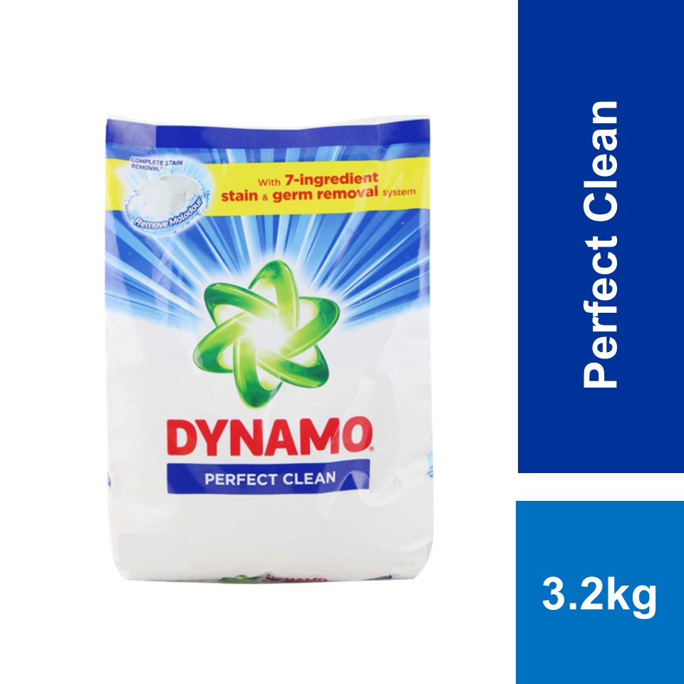 Dynamo Perfect Clean Powder Detergent 3.2kg | Shopee Malaysia