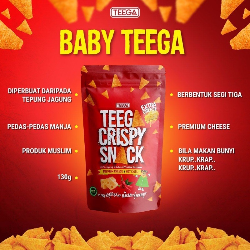 🔥 TEEGA CRISPY SNACK 🔥 | Shopee Malaysia