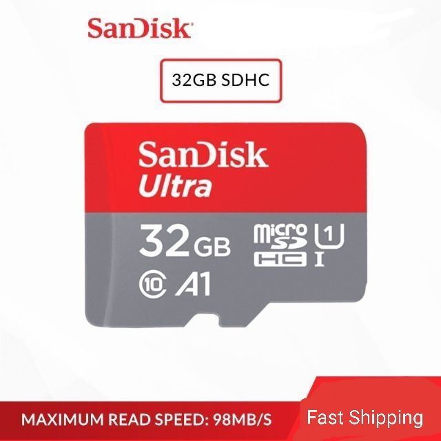 SanDisk Memory Card sd card Micro SD speed 100MB/s Ultra A1 | Shopee ...
