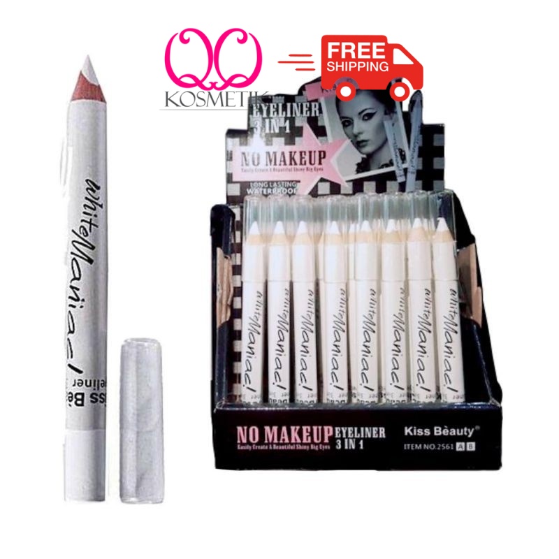 Kiss Beauty Eyeliner Putih 2561A 100% ORI Borong YCK Suake Wholesale ...