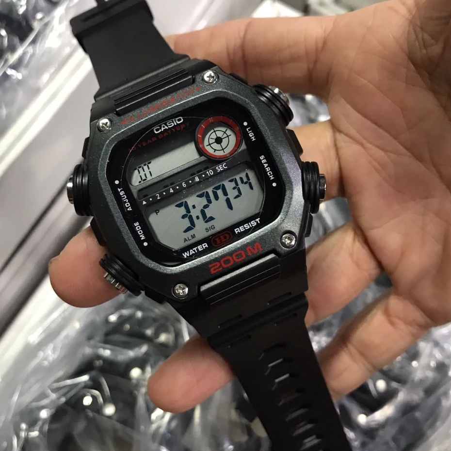 CASIO AE1200 WORLD TIME UNISEX METALman Digital AE1200WHD Lasak Digital ...
