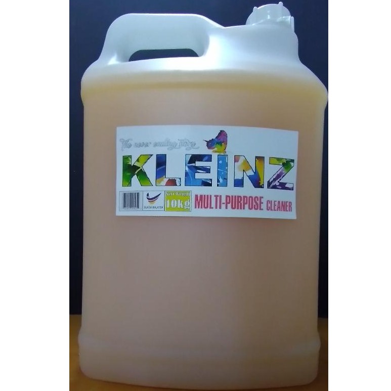Kleinz Floor Cleaner Multi-Purpose (Pine Gel) 10kg (Pencuci Serbaguba ...