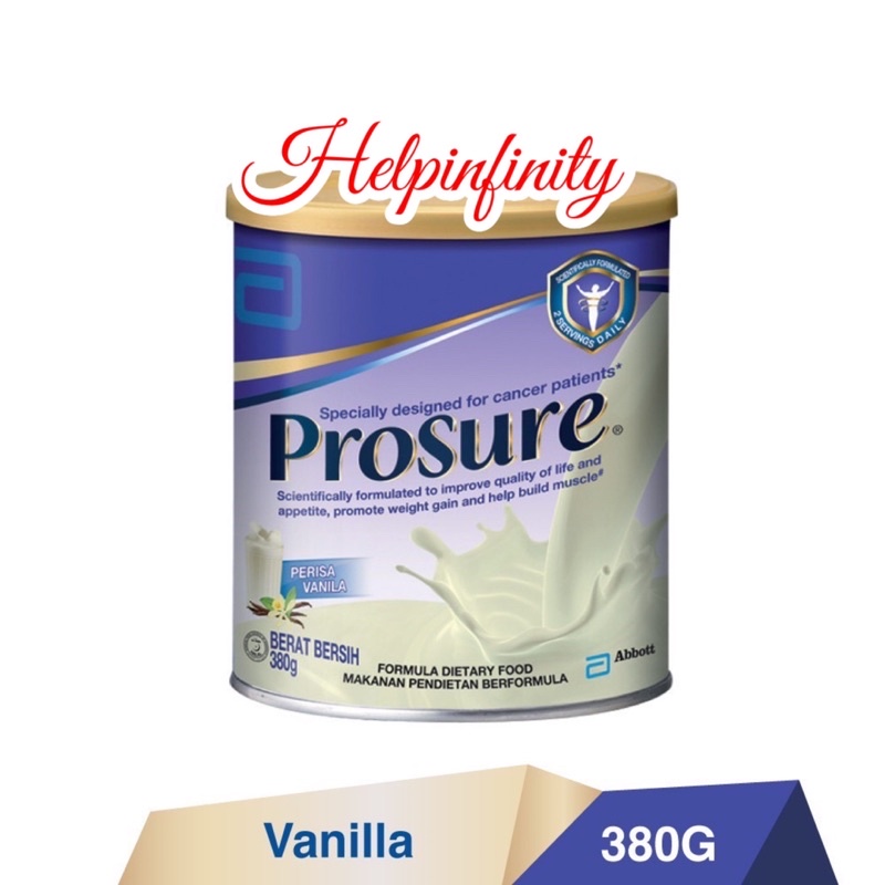 Abbott Prosure Vanilla flavour 380g Nutritional Formula Specially ...