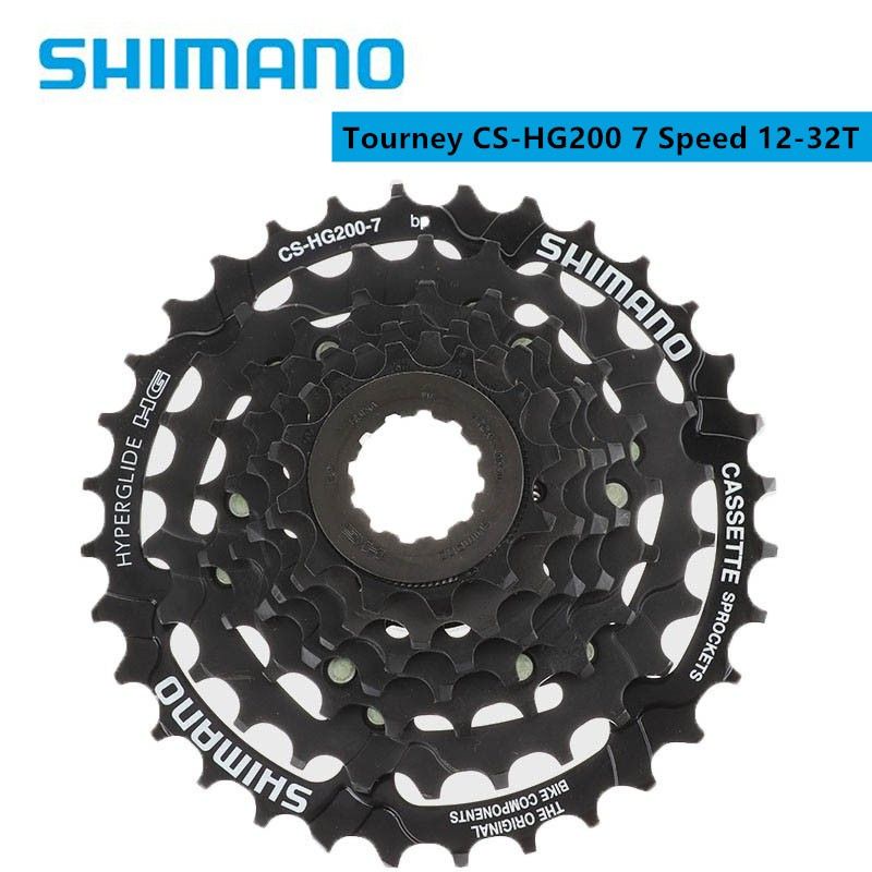 🔥Shimano🔥 Original Genuine Shimano CS HG200 7 Speed cassette HYPERGLIDE ...