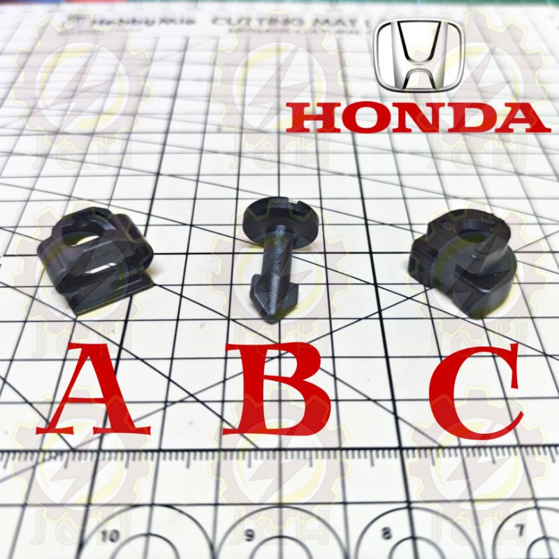 🌟SEBIJI HARGA🌟HONDA CIVIC / ACCORD / CRV / HRV ENGINE COVER CLIP & BUSH ...