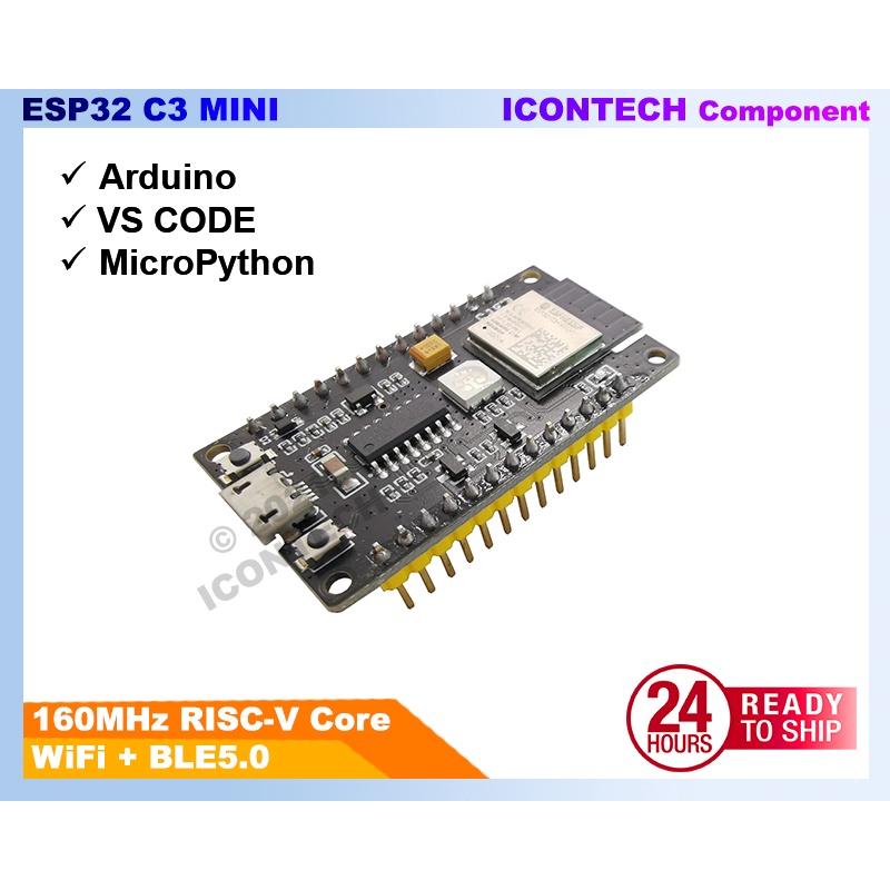 ESP32 C3 Mini Wifi Bluetooth 5.0 Module | Shopee Malaysia