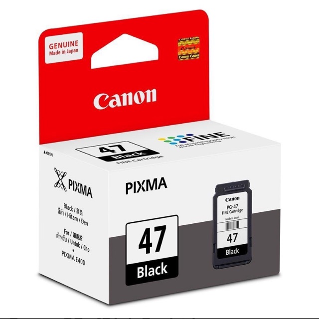 Canon PG-47 Ink Cartridge (Black) | Shopee Malaysia