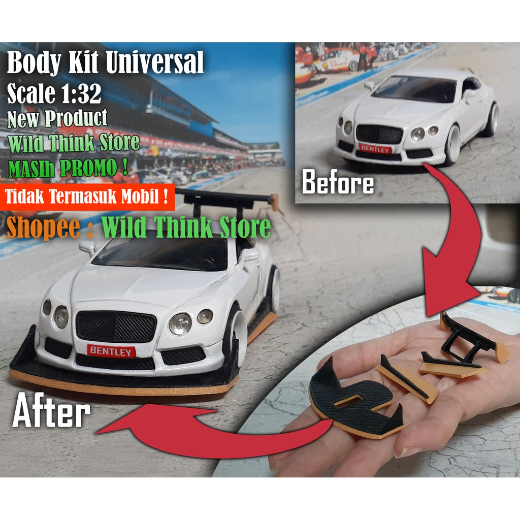 Diecast Body Kit Accessories 1/32 Scale | Shopee Malaysia