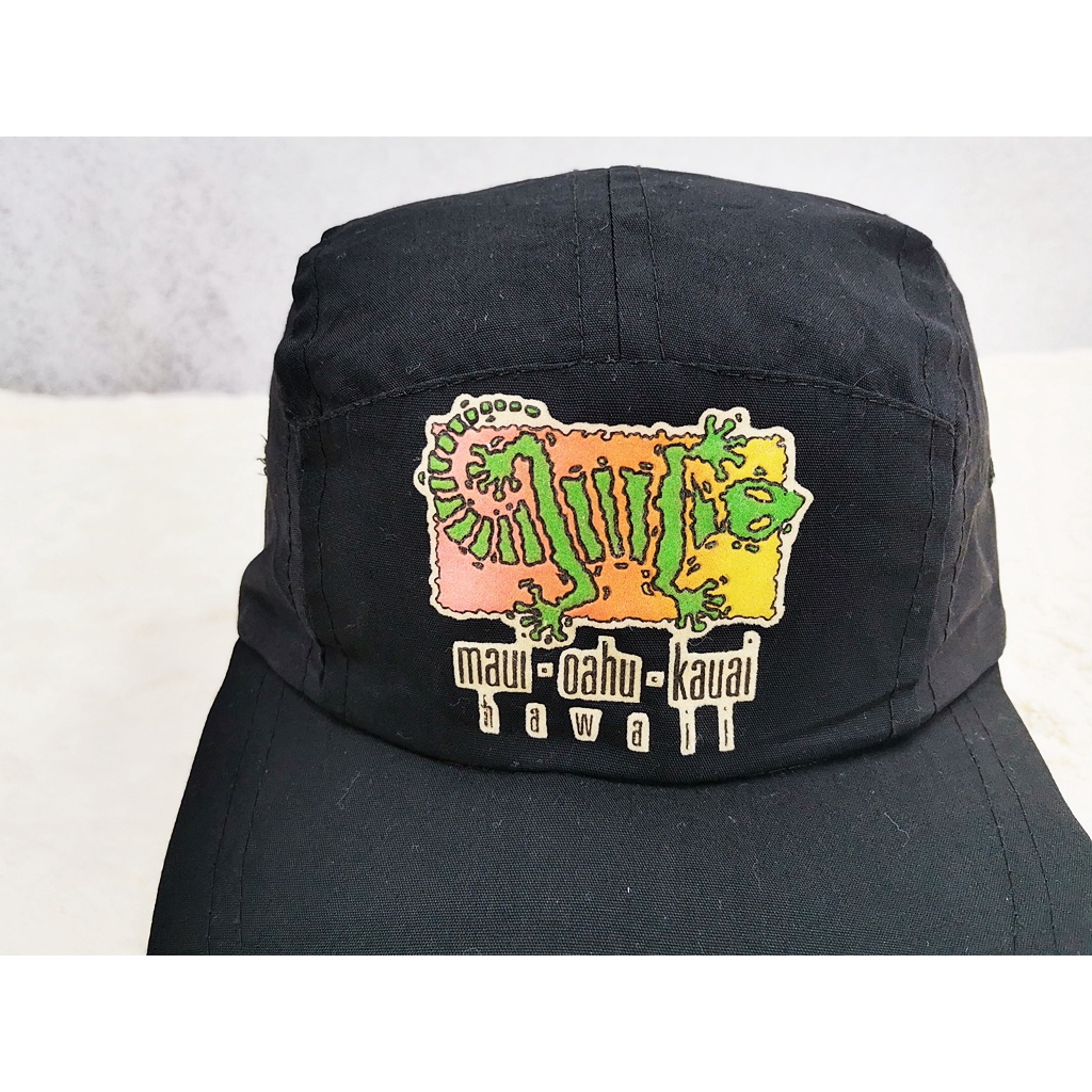 original HAWAII 5 panel cap topi maui, oahu, kauai vintage | Shopee ...