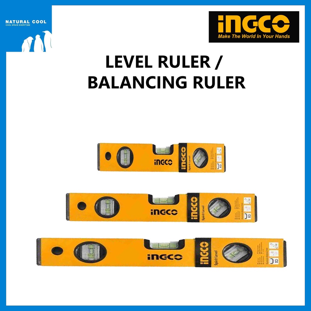 INGCO balancing ruler/ level ruler 80cm | Shopee Malaysia