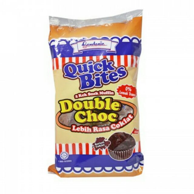 ROTI GARDENIA QUICK BITES DOUBLE CHOC 10pcs | Shopee Malaysia