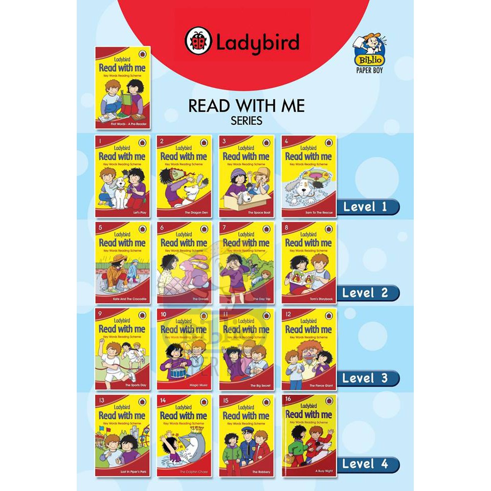 (ORIGINAL) Ladybird Read With Me Series (Complete Set) 17 Books ...