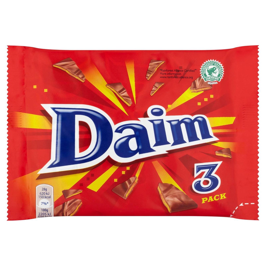 DAIM Caramel Chocolate 3pack 84gm Made in EU | Shopee Malaysia