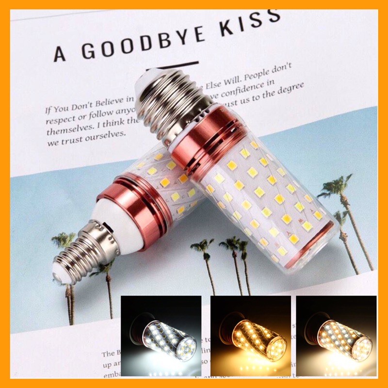 3 Colours 12W LED Stick Bulb 3 Color IN 1 Bulb E27 E14 Holder | Shopee ...