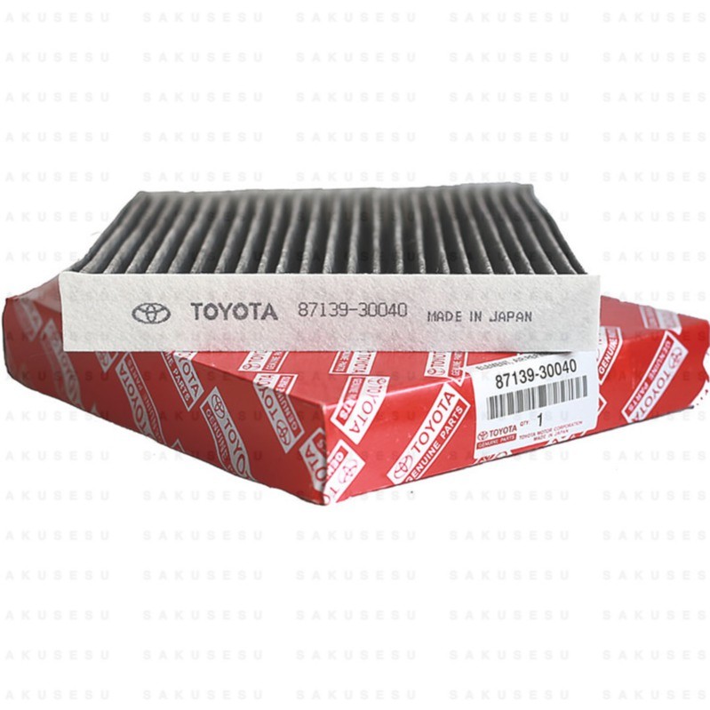 87139-30040 Toyota Vios, Camry Element, Air Refiner Cabin Filter ...