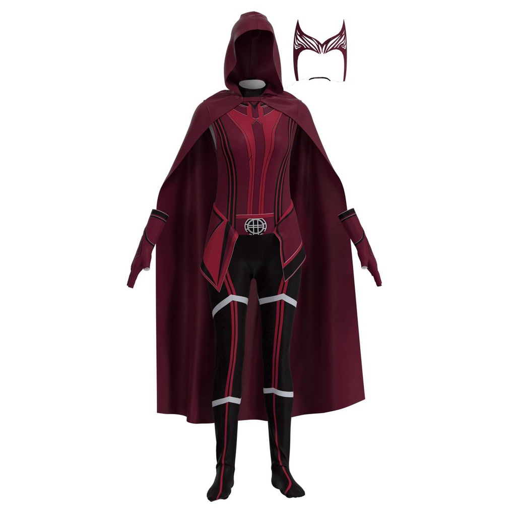 The Transform Into Scarlett Witch With This Marvel Costume For Adults ...