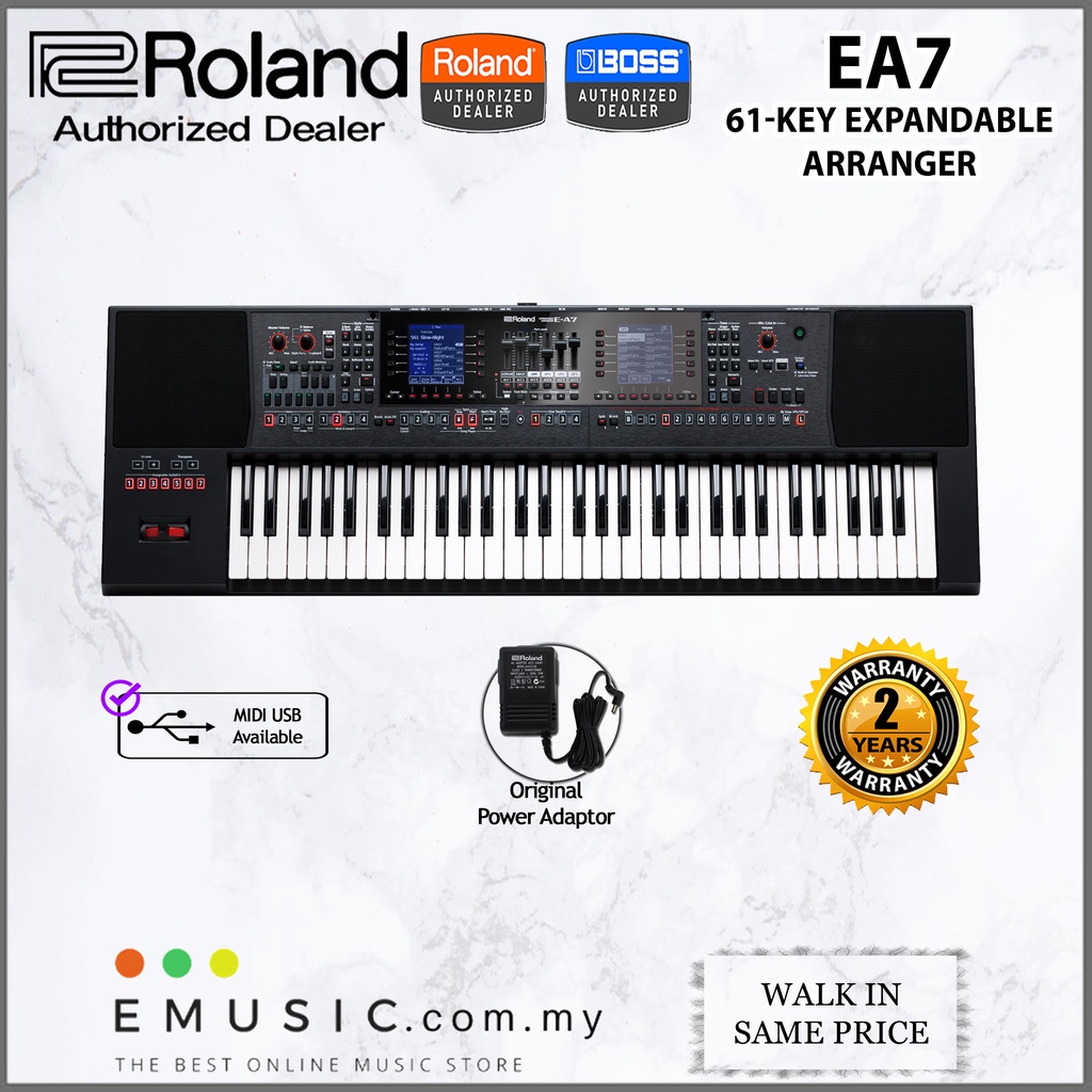 Roland E-A7 Expandable Arranger (EA-7 / EA7) | Shopee Malaysia