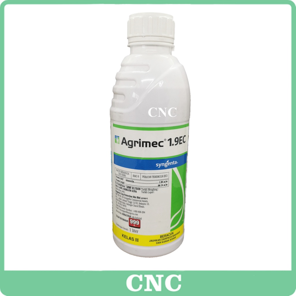 1L Agrimec 1.9EC Syngenta Abamectin 1.9% Racun Serangga Hama | Shopee ...