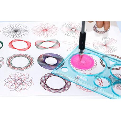 Multifunction Spirograph Geometric Ruler Drafting Tools Stationery for ...