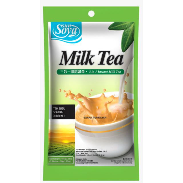 Sunsoya milk tea (3 stick) | Shopee Malaysia