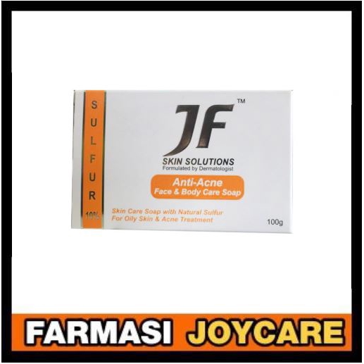 JF Skin Solution Sulfur Sulphur 10% Anti-Acne Soap 100g | Shopee Malaysia