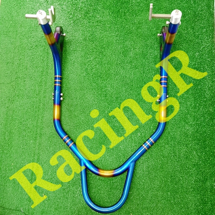 HEAVY DUTY TITANIUM SUPERBIKE 250CC - 1500CC BOBBIN PADDOCK STAND JET ...