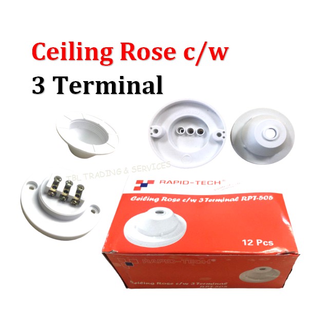 PVC Ceiling Rose / PVC Ceiling Cap / PVC Ceiling Holder | Shopee Malaysia