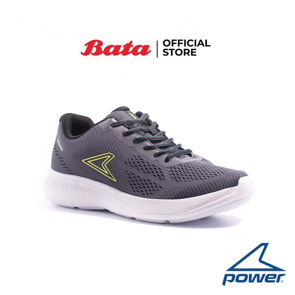 Bata Brand Power Running Exercise Shoes Lace-Up Canvas Easy To Wear ...