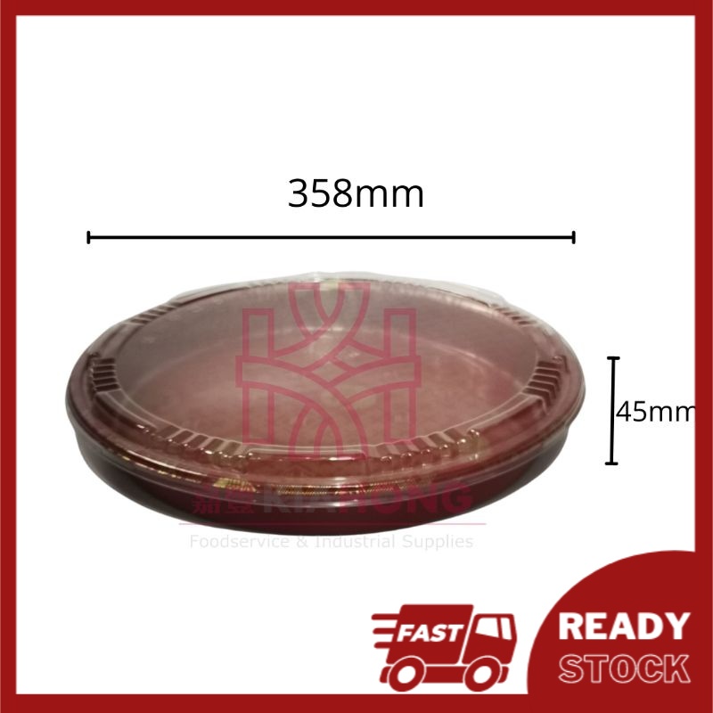 [1 Set] YEE SANG/SUSHI PLATTER With Lid/Takeaway Packaging Box/Kotak ...