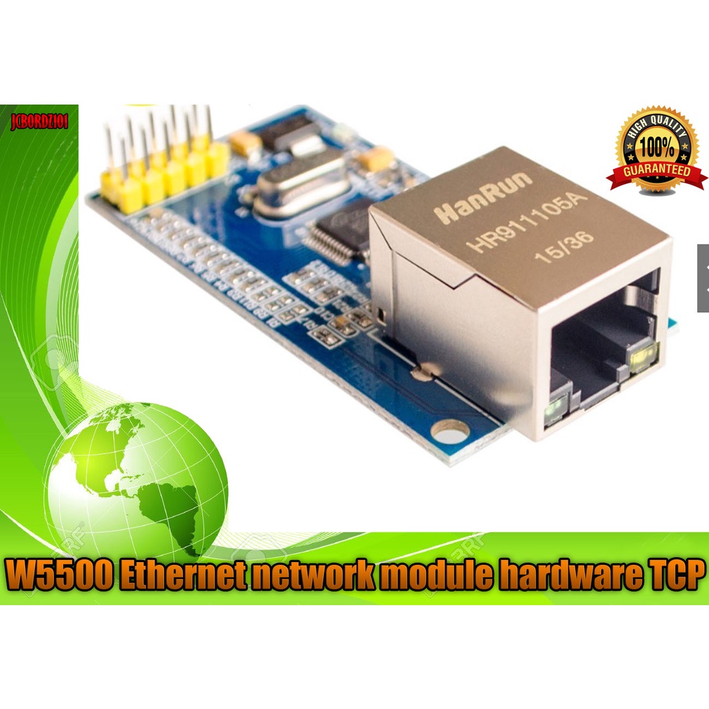 W5500 Ethernet network module hardware TCP / IP 51 / STM32 microcontroller program over W5100 ...