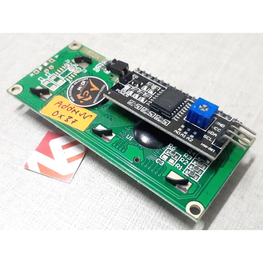Serial LCD Display 1602 16X2 Green IIC I2C Character Module Arduino Raspberry Pi STM32 Microbit ...
