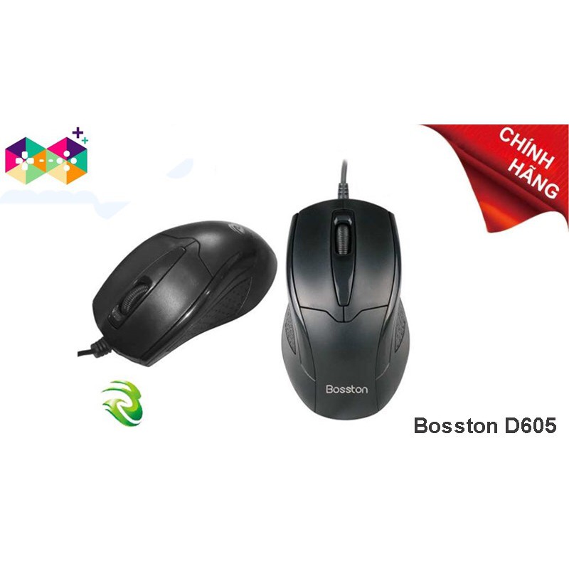 Genuine Bosston D605 wire mouse | Shopee Malaysia