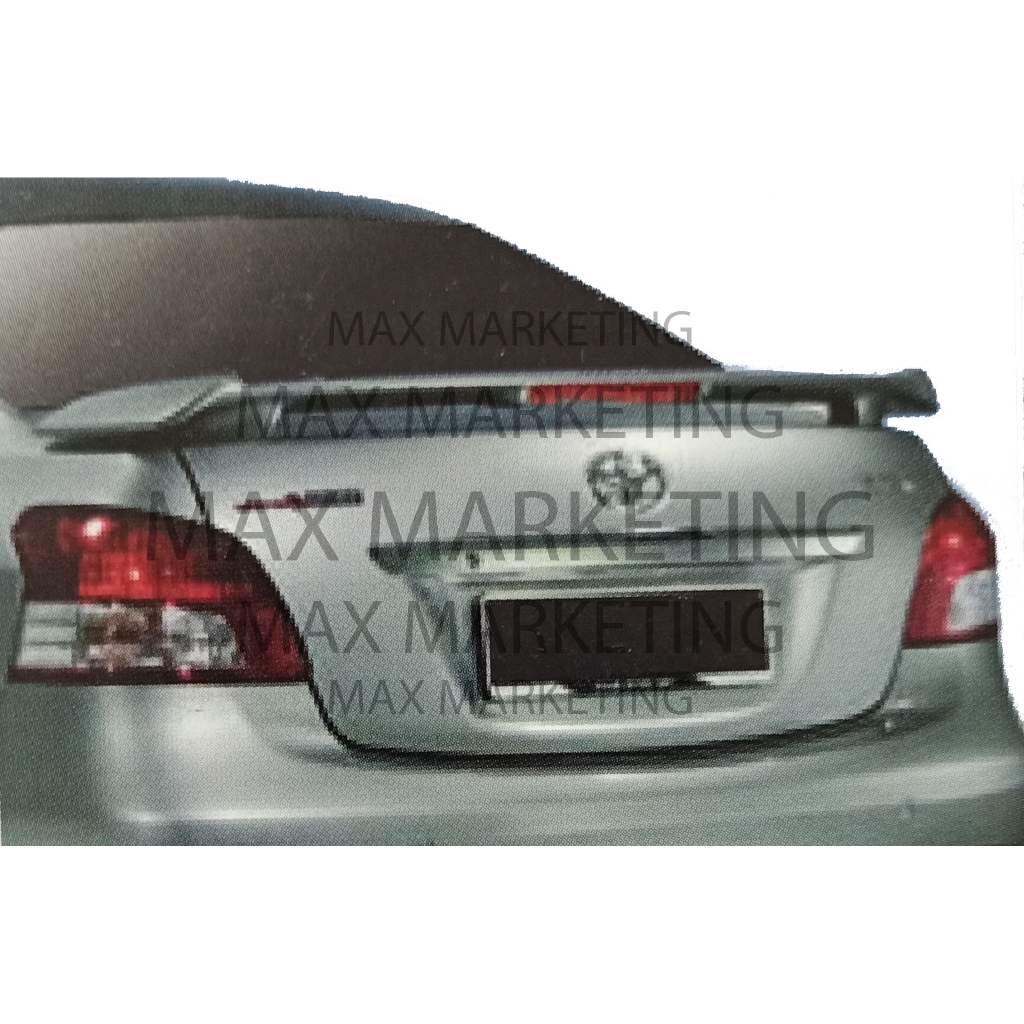 TOYOTA VIOS '09 SPOILER WITH RED LED (TRD SPORTIVO) | Shopee Malaysia