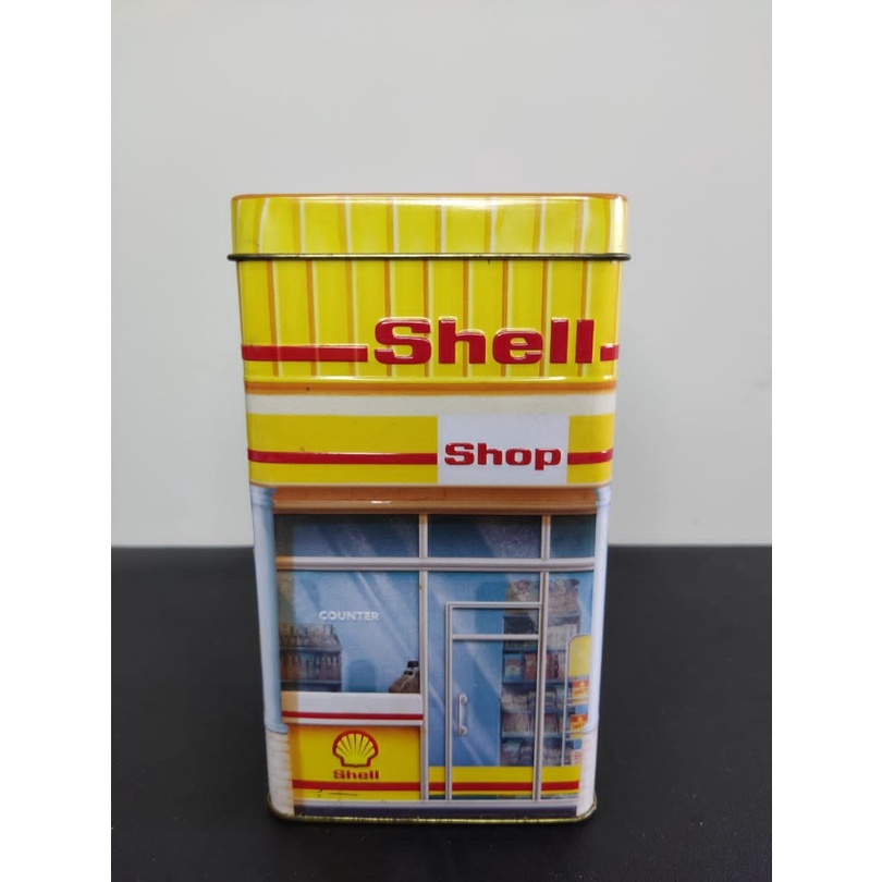 Rare Shell Heritage Canister 125 Years Tin Collectible | Shopee Malaysia